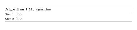 Algorithms Custom Text Instead Of Line Numbers With Algpseudocode