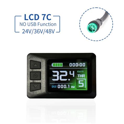 Kt Ebike Display Lcd7c Tft 24v36v48v Elektrische Grandado