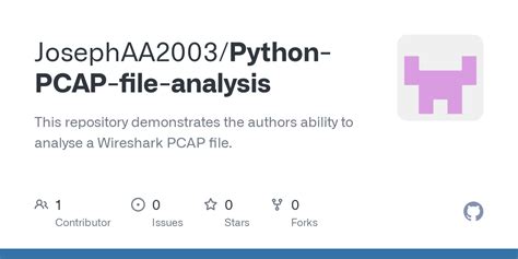 GitHub JosephAA Python PCAP File Analysis This Repository Demonstrates The Authors