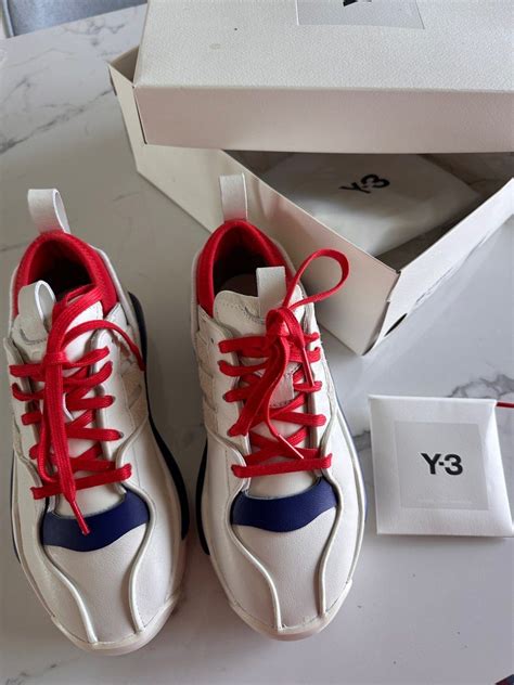 Y3 Rivalry Red Blue White Sneakers Luxury Sneakers And Footwear On Carousell