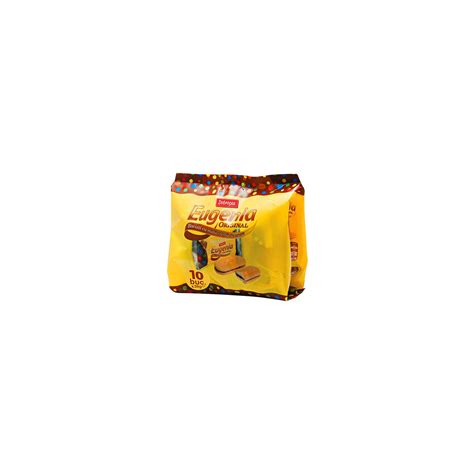 Punga Biscuiti Cu Crema Eugenia Original Dobrogea 10 Bucati 360 G Zozocafe