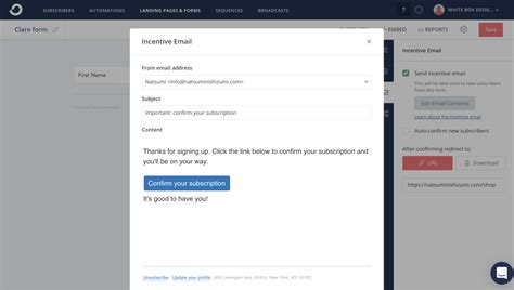 how to embed a convertkit form into squarespace — natsumi nishizumi design