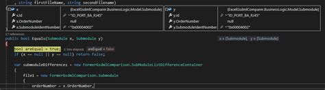 C Linq Except Sends First Collections Items To Iequalitycomparer