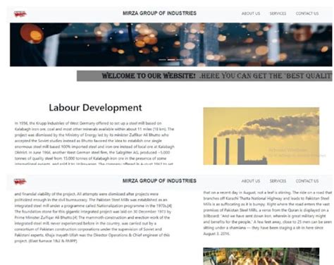 Make Web Page Using Html And Css By Muhammad Zain17 Fiverr