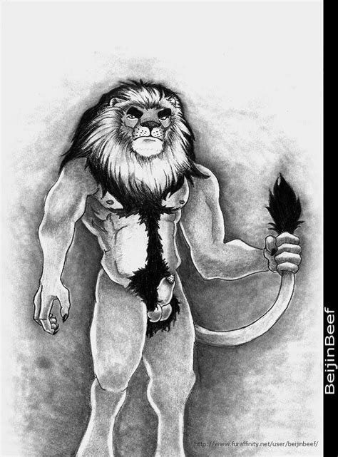 Rule 34 1boy Anthro Balls Barbs Beijinbeef Feline Fur Furry Lion Male