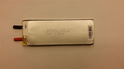 MAh V Lithium Polymer Battery Medical Device NiMH NiCd
