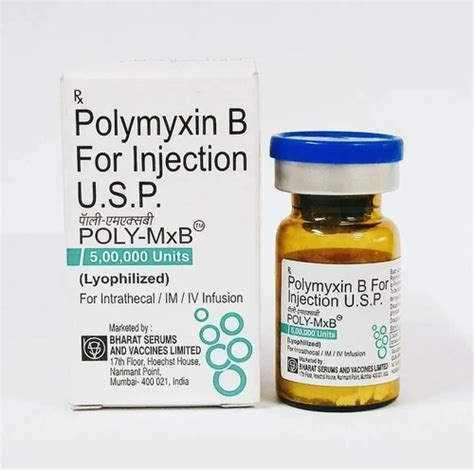 Polymyxin B Injection At ₹ 450 Vial Polymyxin B Sulfate Injection In Mumbai Id 2849215405748