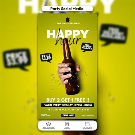 Happy Hour Promo Images Free Download On Freepik