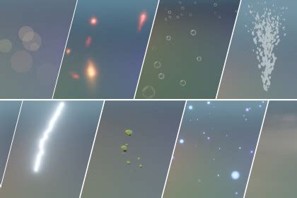 VFX Library Nature Particle Effects Pack Game Content Shopper Unity Asset Store Sales And