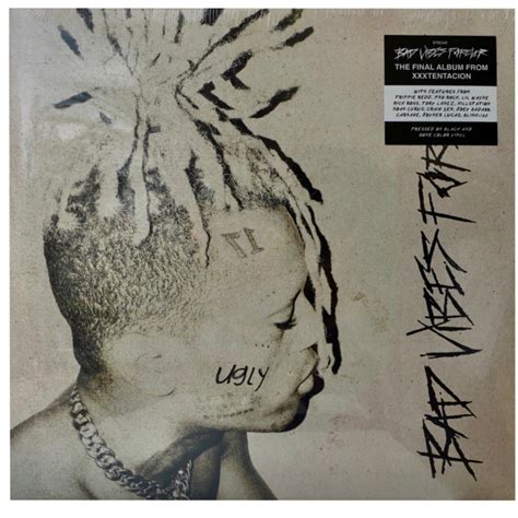 Xxxtentacion Bad Vibes Forever Blackandbone Vinyl Shopee Thailand