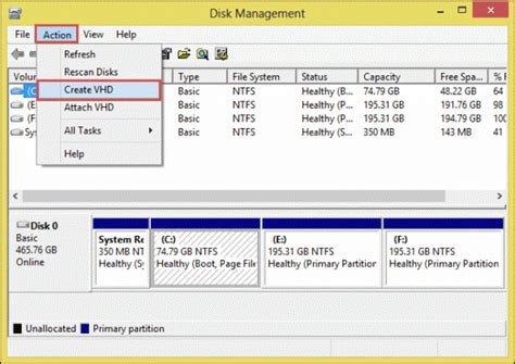 What Is Virtual Hard Disk Create VHD On Windows