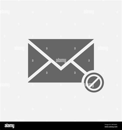 Secret Mail Icon Safe Mail Icon Isolated On White Background Vector