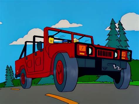 1992 Hummer In The Simpsons 1989 2024