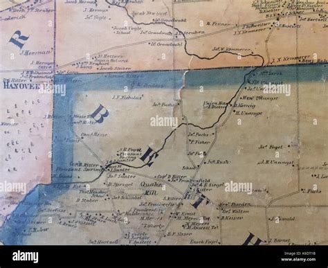 Detail Of Portions Of Bethlehem And Lower Nazareth Townships In