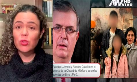 Diputada Mexicana Sobre Asilo Político A Familia De Pedro Castillo Se