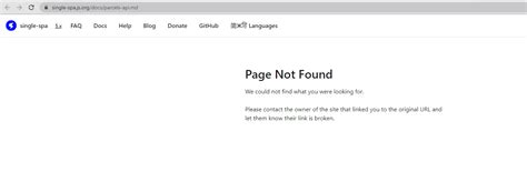 Angular Documentation Wrong Link To Parcel Doc · Issue 365 · Single Spasingle