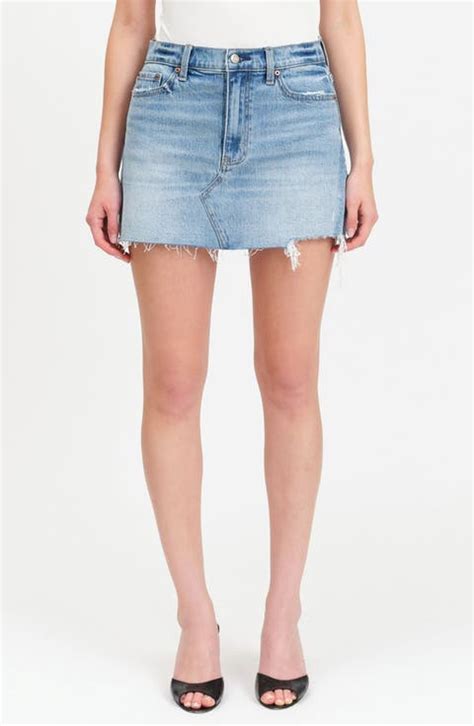 Womens Mini Jean And Denim Skirts Nordstrom