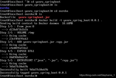 使用docker打包部署springboot应用windows使用docker打包部署 Csdn博客