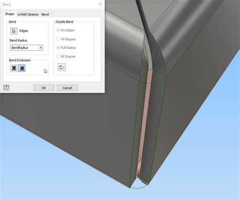 Notch Bend And Straighten In Autodesk Inventor