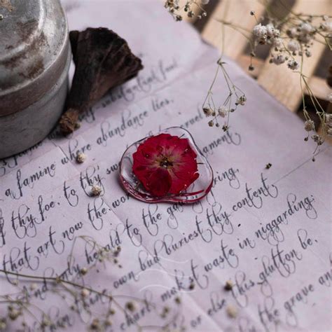 Ruby Rose Pin Leafy Affair