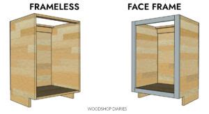 How To Build Base Cabinets With Face Frames