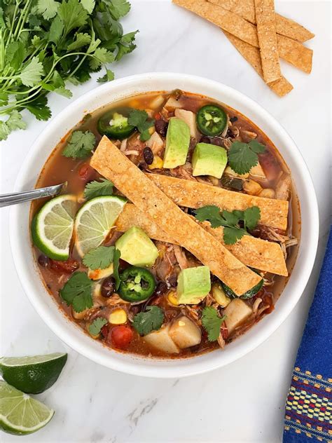 The Best Slow Cooker Chicken Tortilla Soup Small Gestures Matter