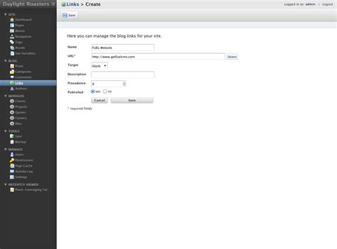 Developers Fuel Cms A Codeigniter Content Management System