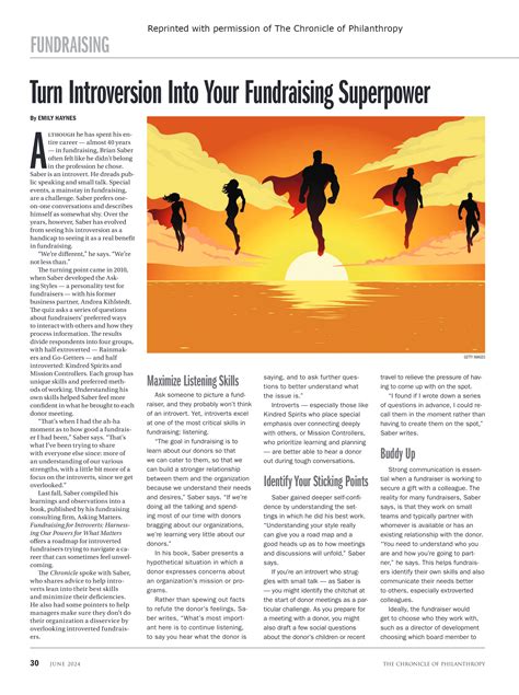 Turn Introversion Into Your Fundraising Superpower Fundraising For