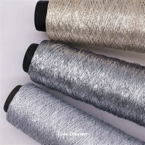 10 Colors Glitter Yarn Crochet Yarn For Feve Style Flash Silver Bag