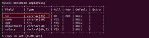 How To Rename A Column In MySQL ALTER TABLE Command