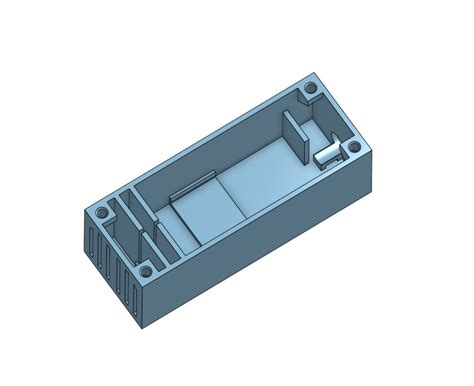 Esp01 Dht Temperature Sensor Case By Rappetor Download Free Stl Model