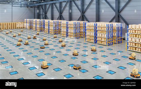 widely used parcel sorting robot system using amr agv with tilt tray