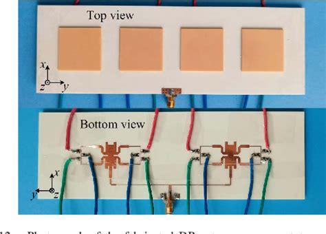Figure 1 From Differential Fed Pattern Reconfigurable Dielectric Patch Antenna And Array With
