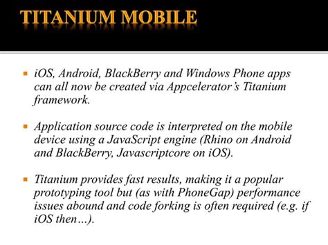 Development Of Mobile Application Ppt Pptx Operating Systems Computer Software And