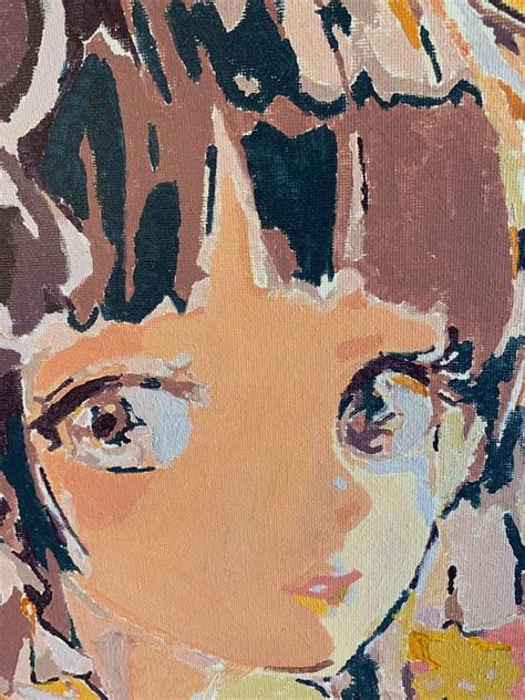Mesmerizing Japanese Girl Painting Hobbies Toys Stationery Craft Art Prints On Carousell
