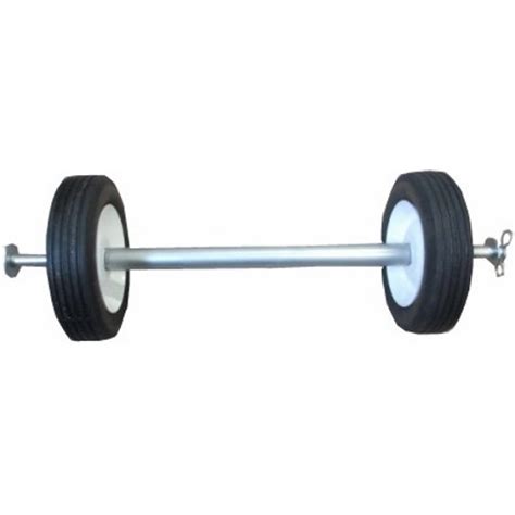 Doublewide Tank Spreader Roller Axle Assembly