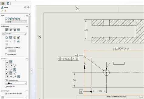 Single Inspection Dimension For Holes Grabcad Tutorials