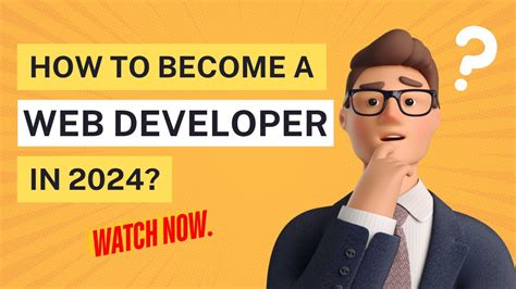 How To Become A Web Developer In 2024 Best Advice Webdevelopment Youtube