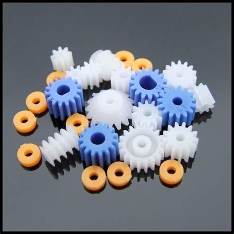Jual Terbaru Kit Plastic Gear Rack Shaft Pulley Belt Roda Gigi Diy
