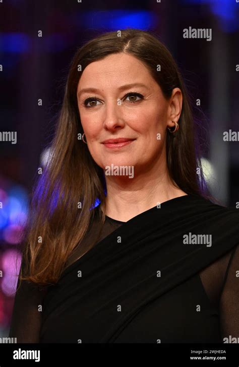 Berlin Germany 15th Feb 2024 Actress Alexandra Maria Lara Walks The