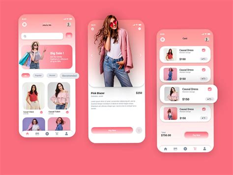 Shopping App Ui Design 2 Images Behance