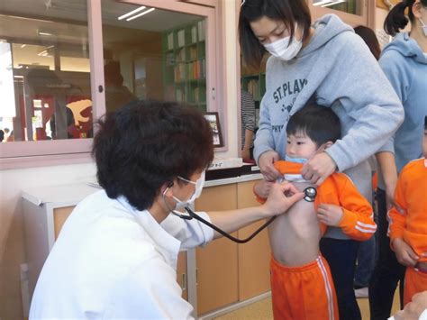 内科検診 慈照幼稚園