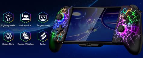 Hasacool Wireless Switch Pro Controller For Switch Oled One Piece Hall Effect Joystick Switch