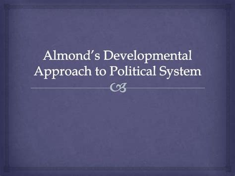 ️ Almond Political Science Almond Powell Jr Dalton And Strøm Comparative Politics Today A