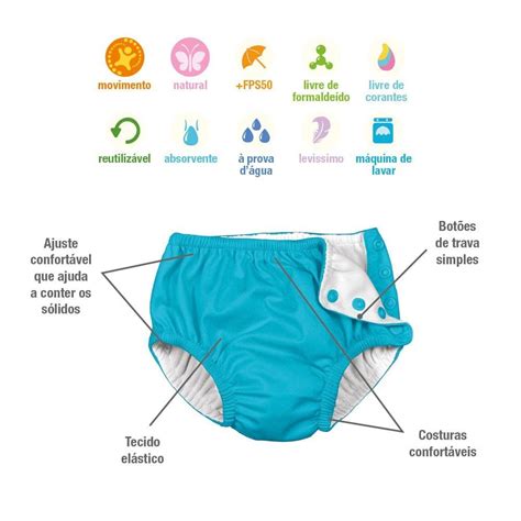 Fralda De Banho Sunga Tigre Iplay Carrefour