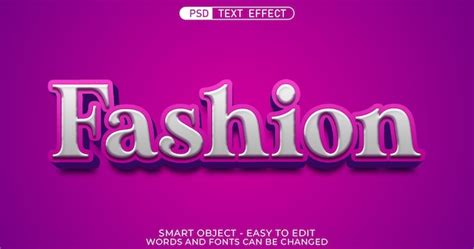 Premium PSD Fashion Text Effect Editable Pink And Shopping Text Style
