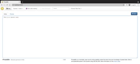 Privatebin Opensource Pastebin On Docker Easycode