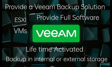 Provide And Create A Backup Solution For The Vmware Infra By Ahmedmughal704 Fiverr