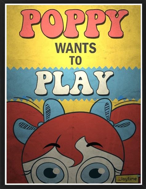Set Of 6 Poppy Playtime Digital Download Poster Bundle For Bedroom Decor Party Decor Game Room