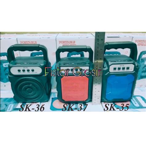 Jual Speaker Mini Sk 36 3 Inch Bluetooth Tws Shopee Indonesia
